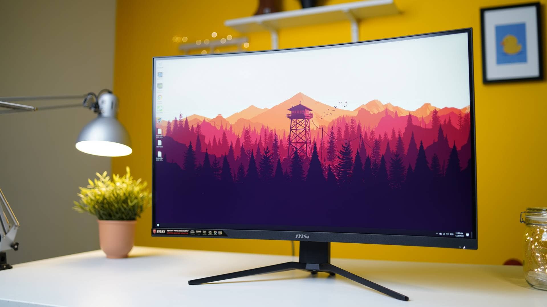 Ecran MSI Incurvé LED 32" OPTIX MAG321CURV Prix Tunisie